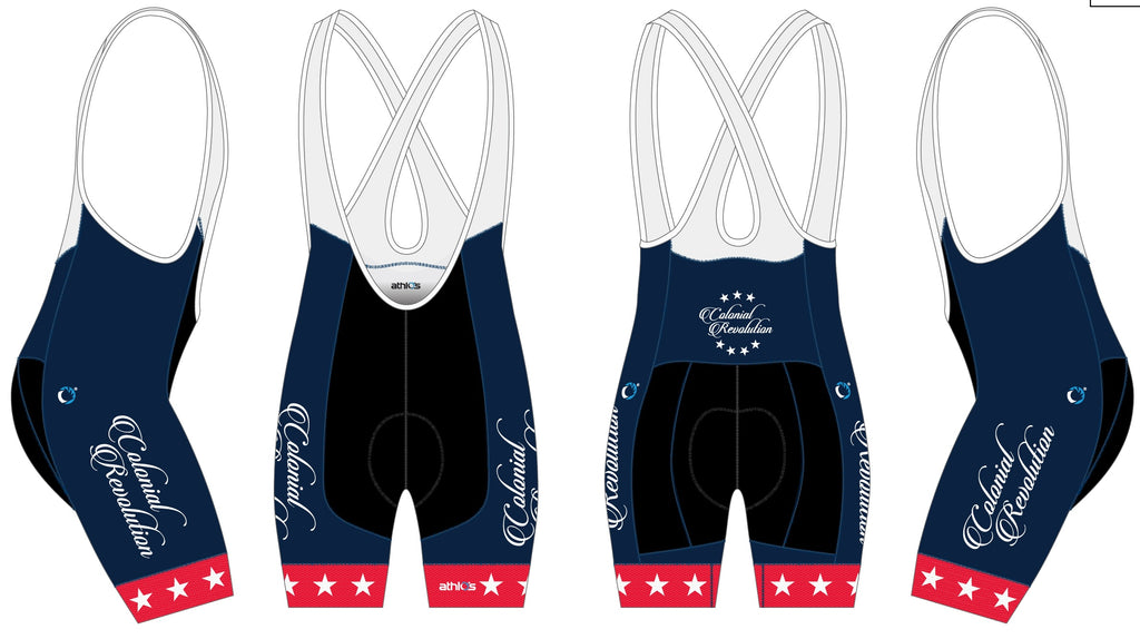 Squad One Bib-Short Women's - Colonial Revolution – Athlos Custom