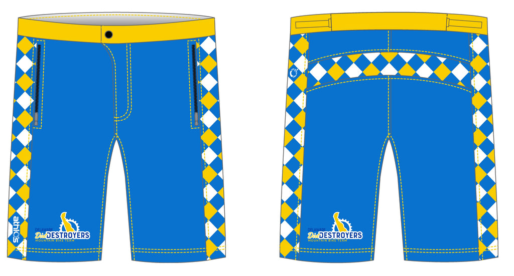 Gruve Mountain Bike Short - Delaware Dirt Destroyers – Athlos Custom