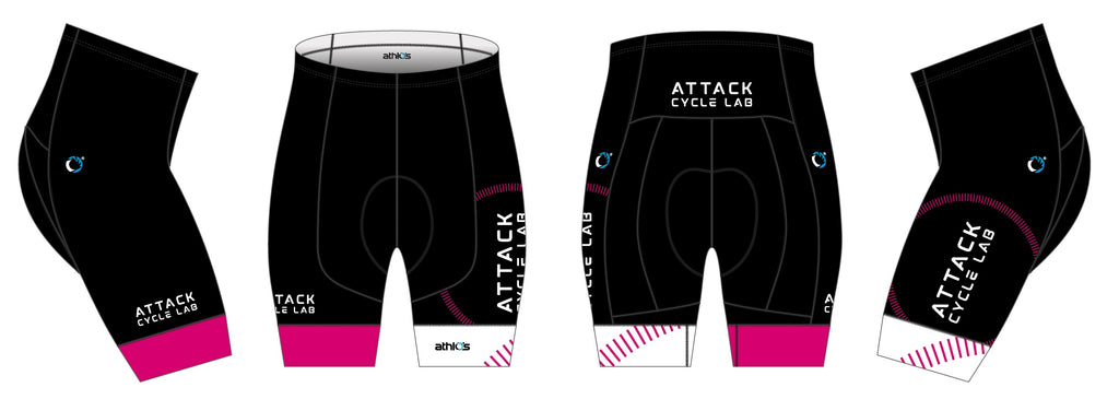Breakaway Short Women's - Attack Cycle Lab – Athlos Custom
