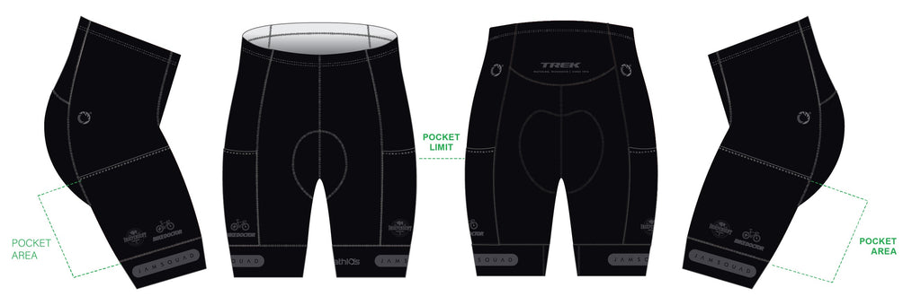 Domestique Gravel Short Women's - JAMSQUAD – Athlos Custom