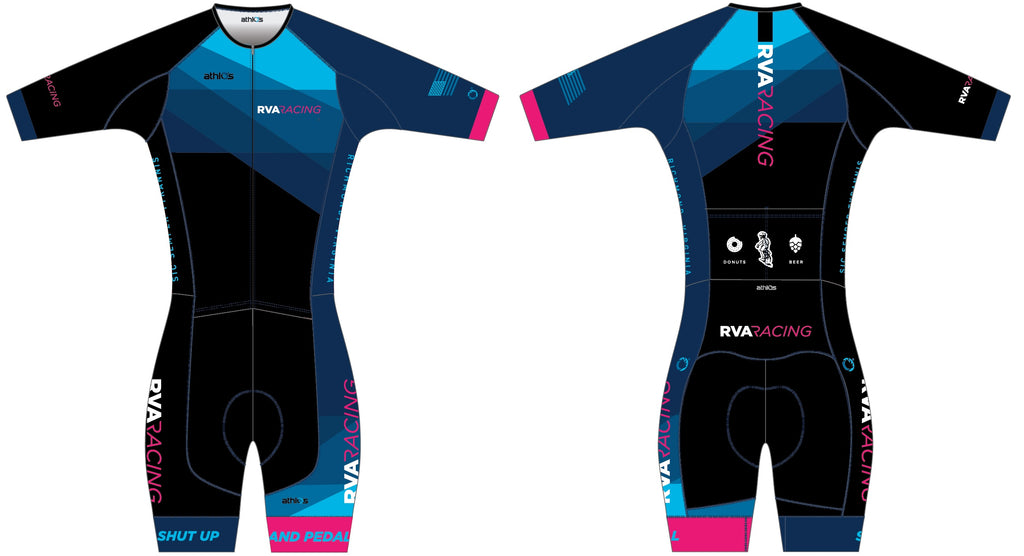 Split-Zero Skin Road Suit Women's - RVA Racing – Athlos Custom