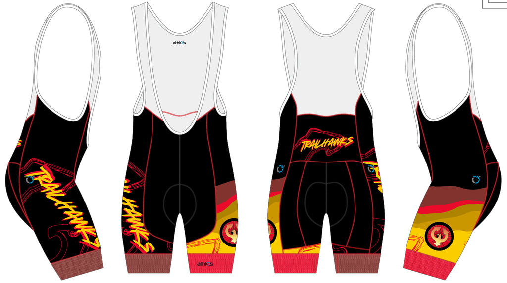Squad One Bib-Short Men's - Trailhawks – Athlos Custom