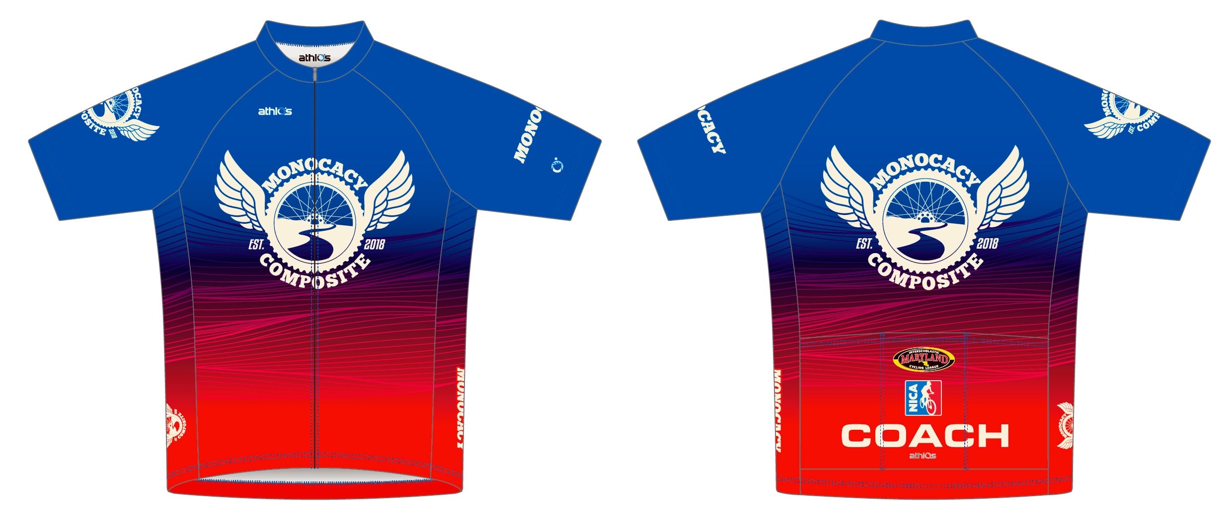 Squad-One Jersey Mens Coach - Monocacy – Athlos Custom